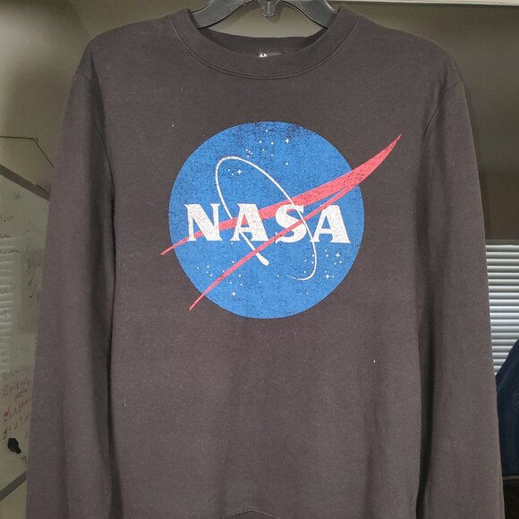 Hyper Space | Sweaters | Mens Black Hyper Space Nasa Sweater Large ...
